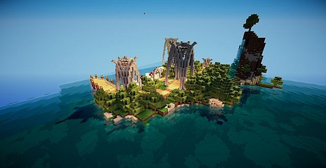 Island Spawn Minecraft Map