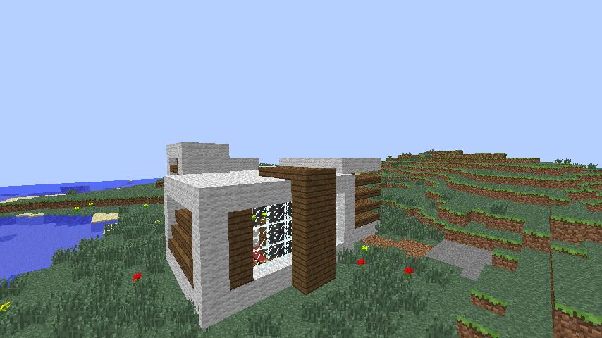 Eclipse - a modern house Minecraft Map