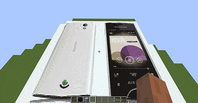 Sony Ericsson Xperia Ray Minecraft Map