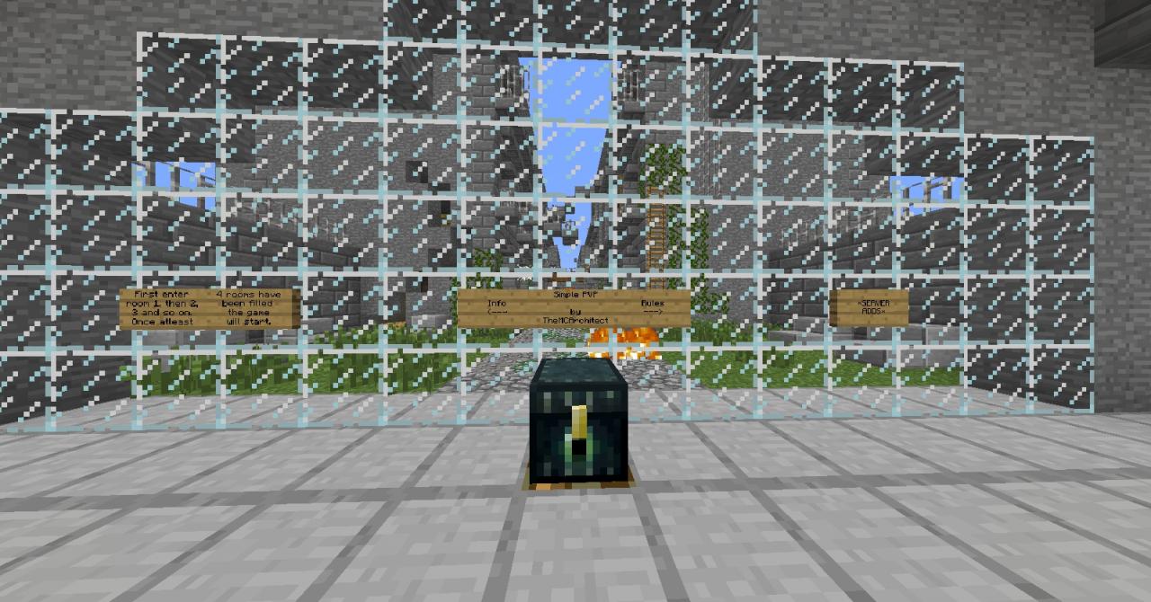 Simple PVP Minecraft Map