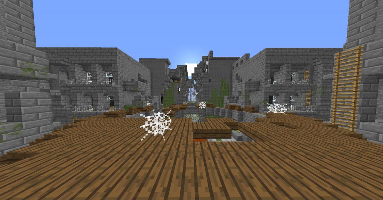 Simple PVP Minecraft Map