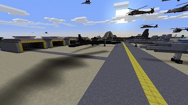 Military Airbase Minecraft Map