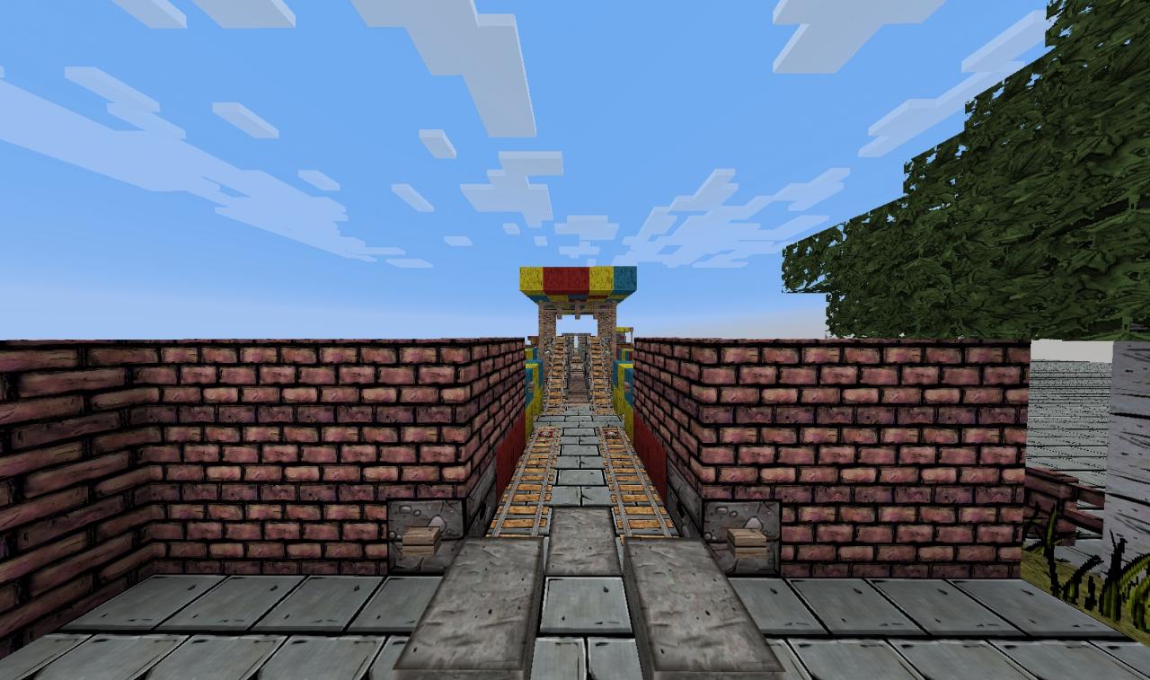 Furnace Minecart Racing: A new unique mini-game! Minecraft Map