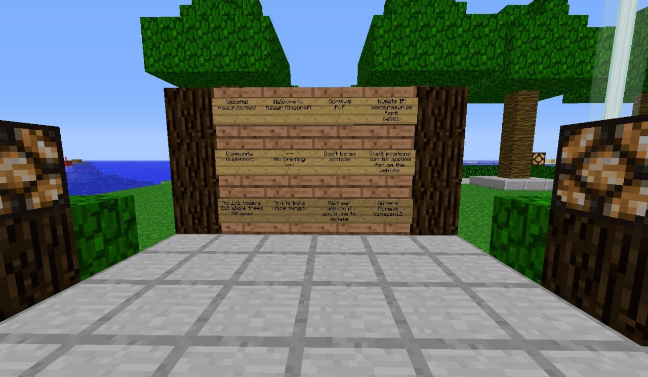 Raawr Minecraft! Minecraft Server