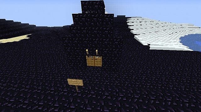 Obsidian Survival 1.1 Minecraft Map