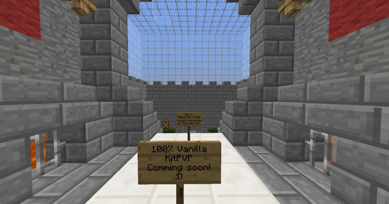 100% vanilla kit pvp server! Minecraft Map