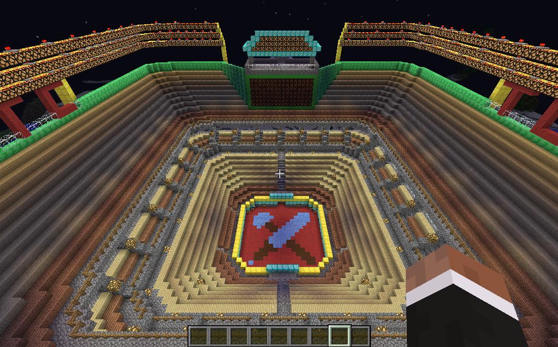 Spleef Arena Minecraft Map