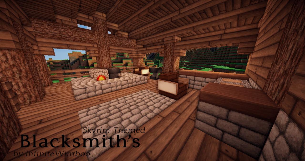 Skyrim Themed Blacksmith! by InfiniteWimboo Minecraft Map