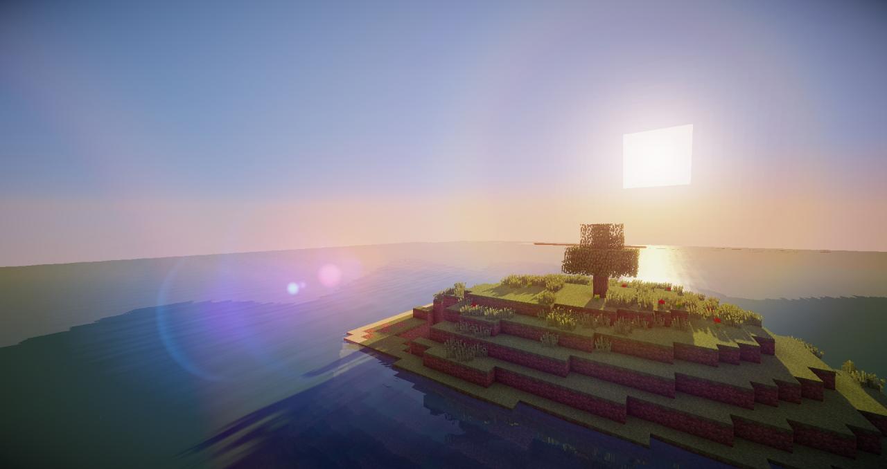 stranded island Minecraft Map