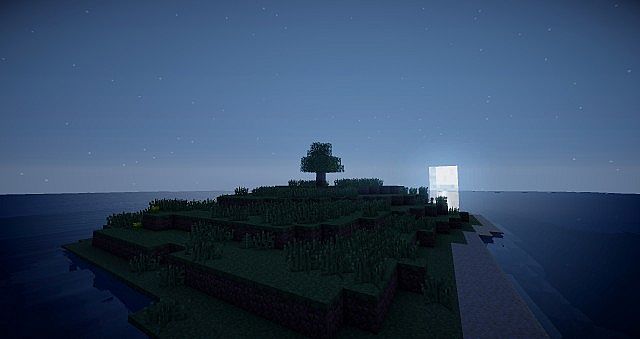 stranded island Minecraft Map