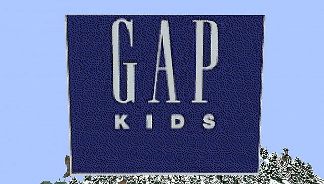 Gap Kids LOGO Minecraft Map