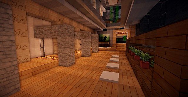 Modern Mansion Minecraft Map