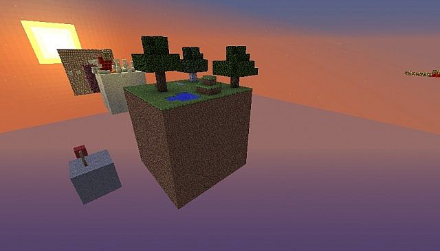 SpaceBlock Survival (All Planets)-Survival Map Minecraft Map