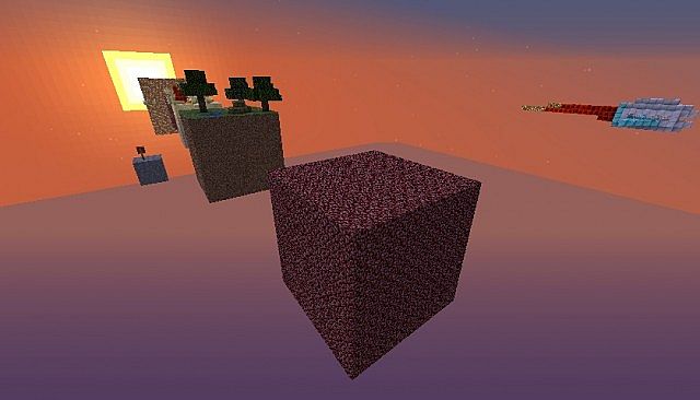 SpaceBlock Survival (All Planets)-Survival Map Minecraft Map