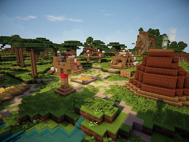 Little Native Village!!! Minecraft Map