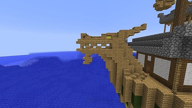 Grand Dragon Boat Minecraft Project