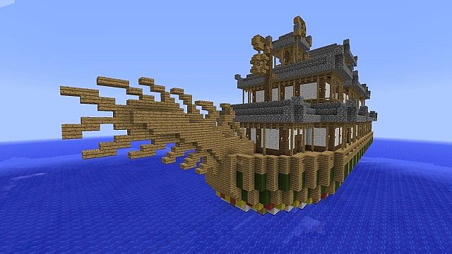 Grand Dragon Boat Minecraft Project