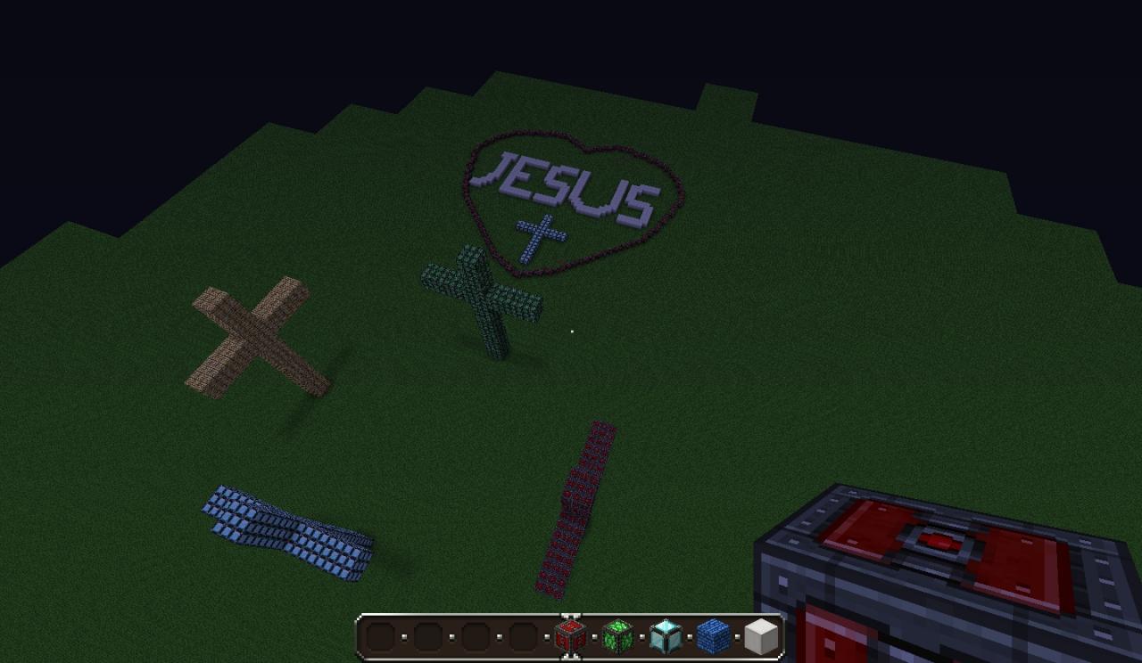 Cross of Christ Minecraft Map