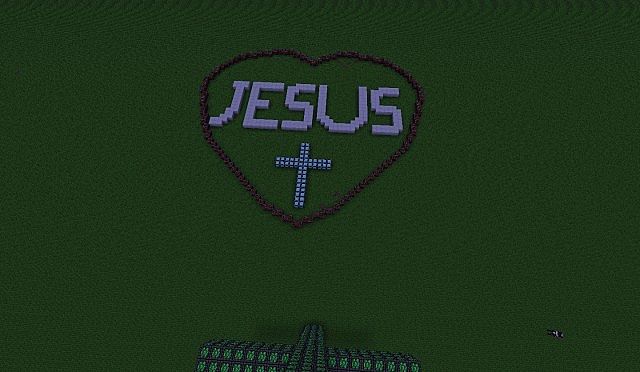 Cross of Christ Minecraft Map
