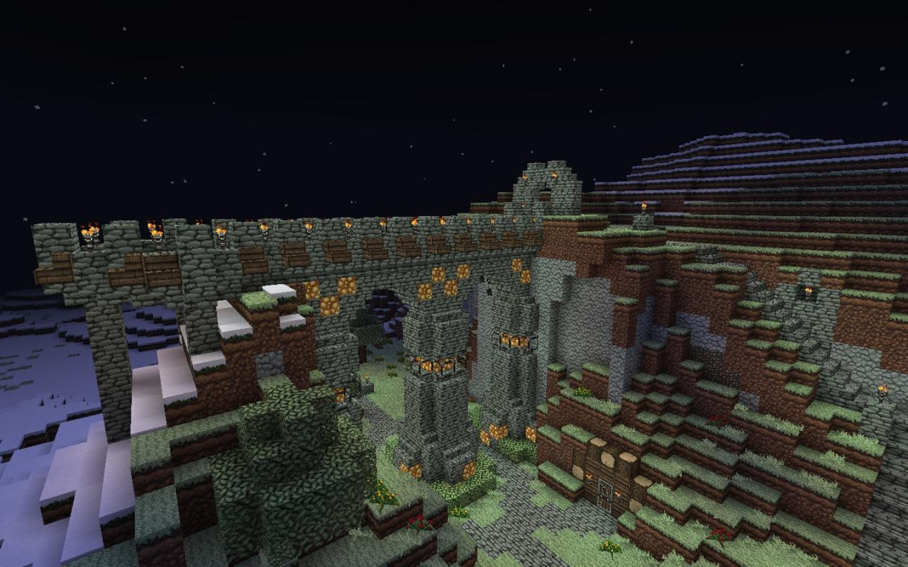 Winter Bridge Minecraft Map