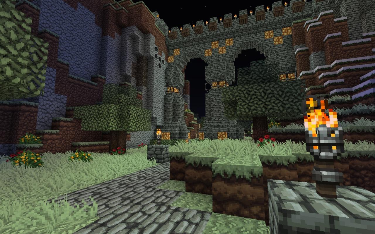 Winter Bridge Minecraft Map