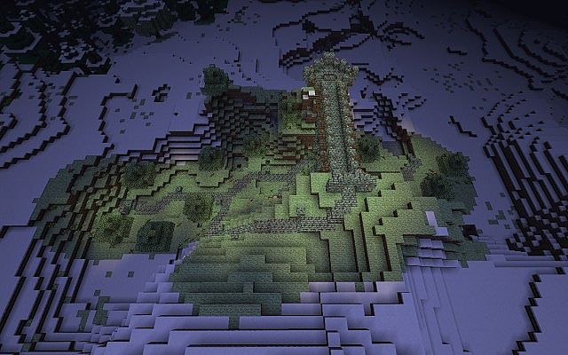 Winter Bridge Minecraft Map