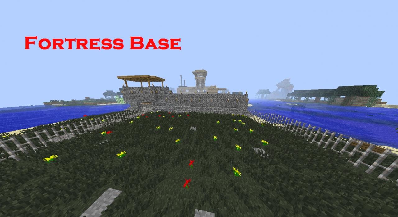 Fortress Base Minecraft Map