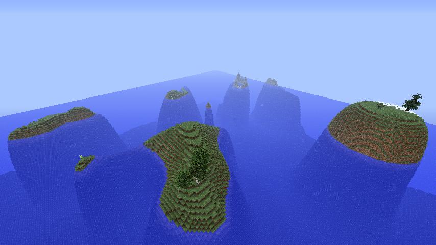Custom world (islandssurvival!) Minecraft Map