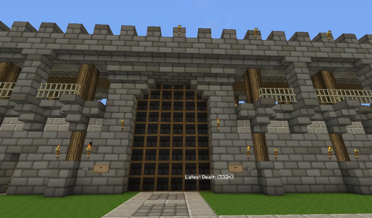 Sea Castle Walls Minecraft Map