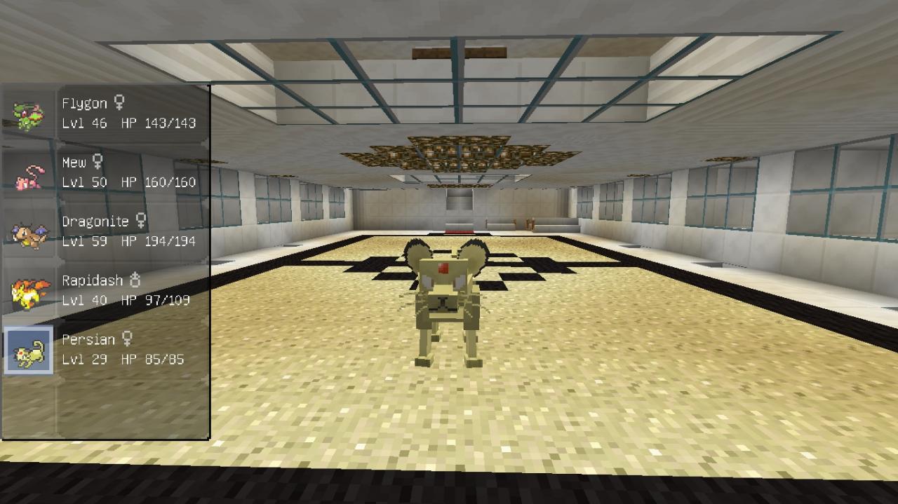 pokémon arena Minecraft Map