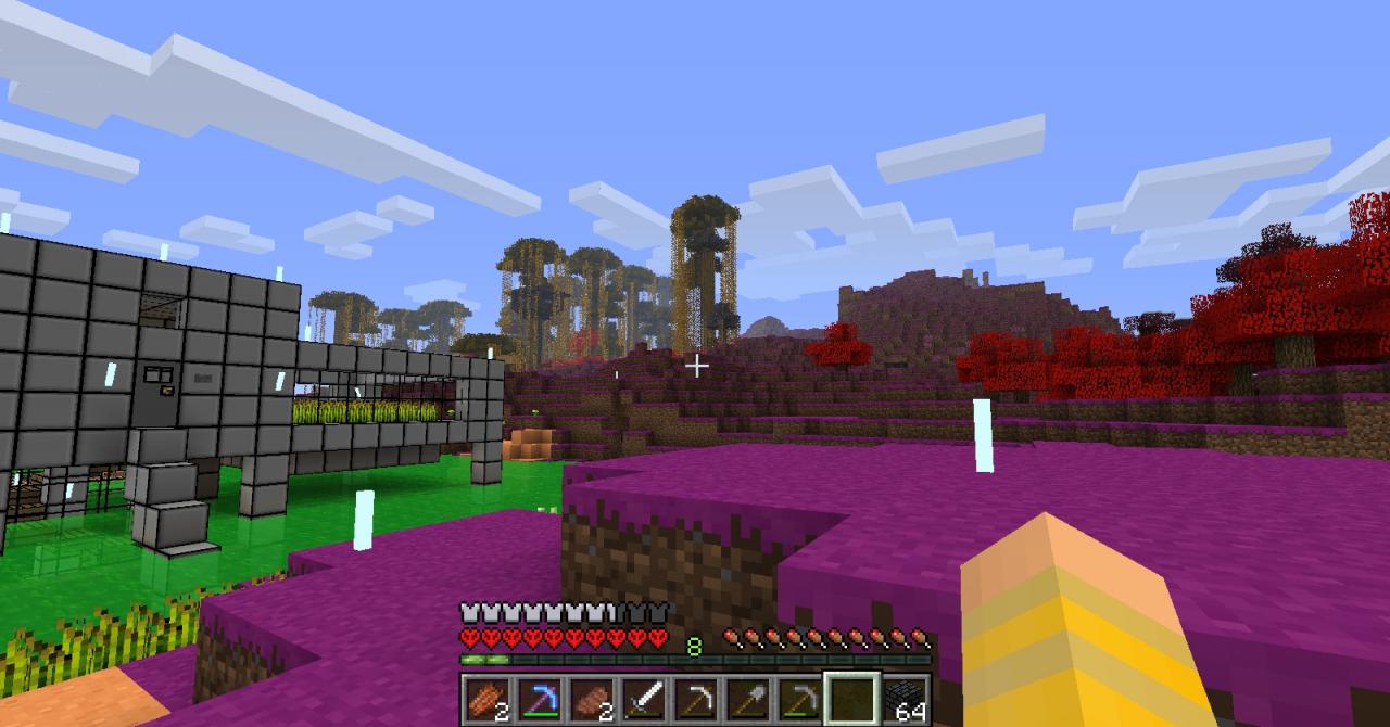 Alien Planet WIP Minecraft Texture Pack