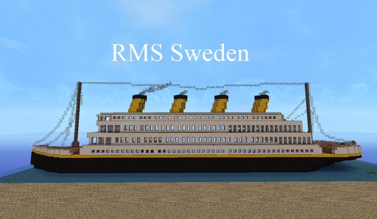 RMS Sweden Minecraft Map