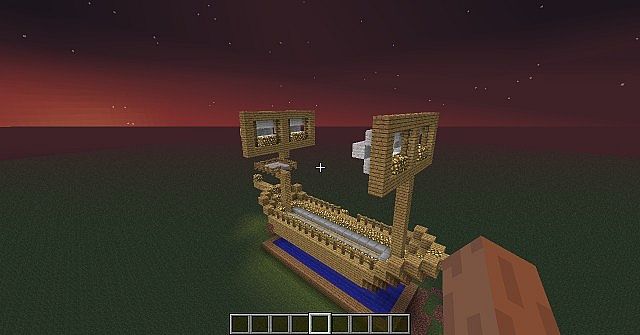 Simple boat Minecraft Map