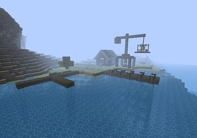 Foggy Docks Minecraft Map