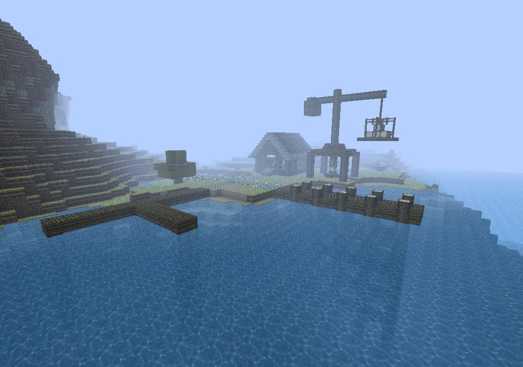 Foggy Docks Minecraft Map