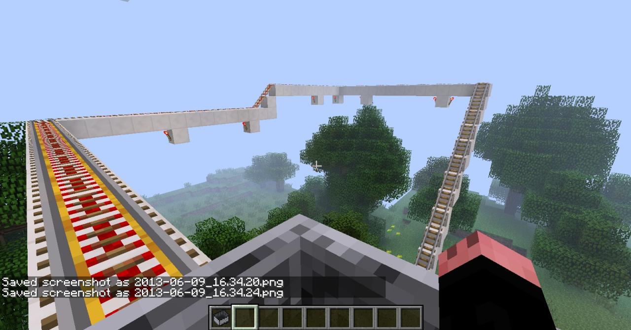 rollercoaster 2 Minecraft Map