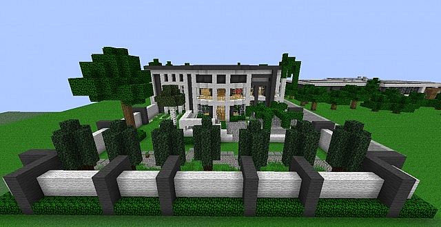 Modern House Minecraft Map