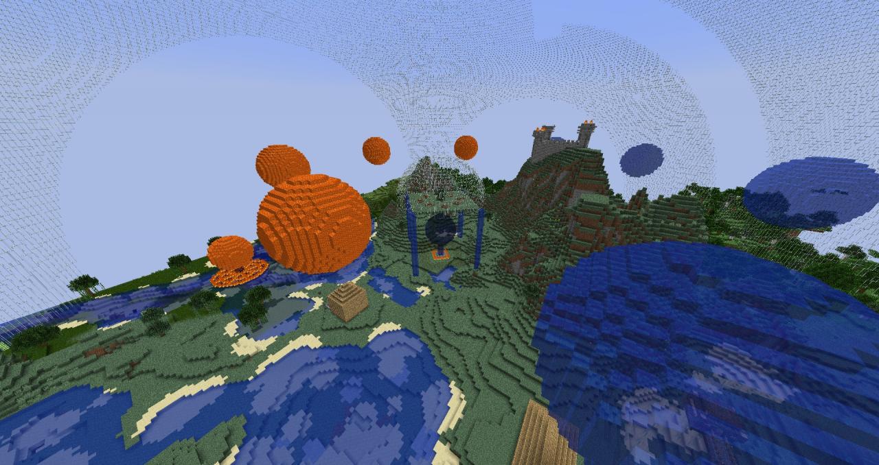Minecraft Sphere Survival Games Map Minecraft Map