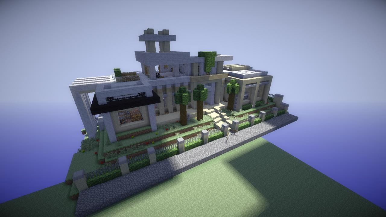 Modern Mansion Minecraft Map