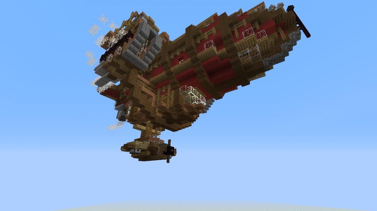 Bounty Hunter Airship Minecraft Map