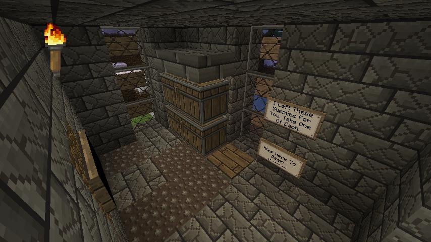 SlenderCraft: MULTIPLAYER MINIGAME Minecraft Map