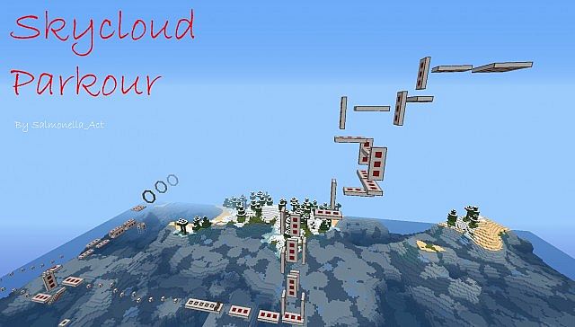 Skycloud Parkour Minecraft Map