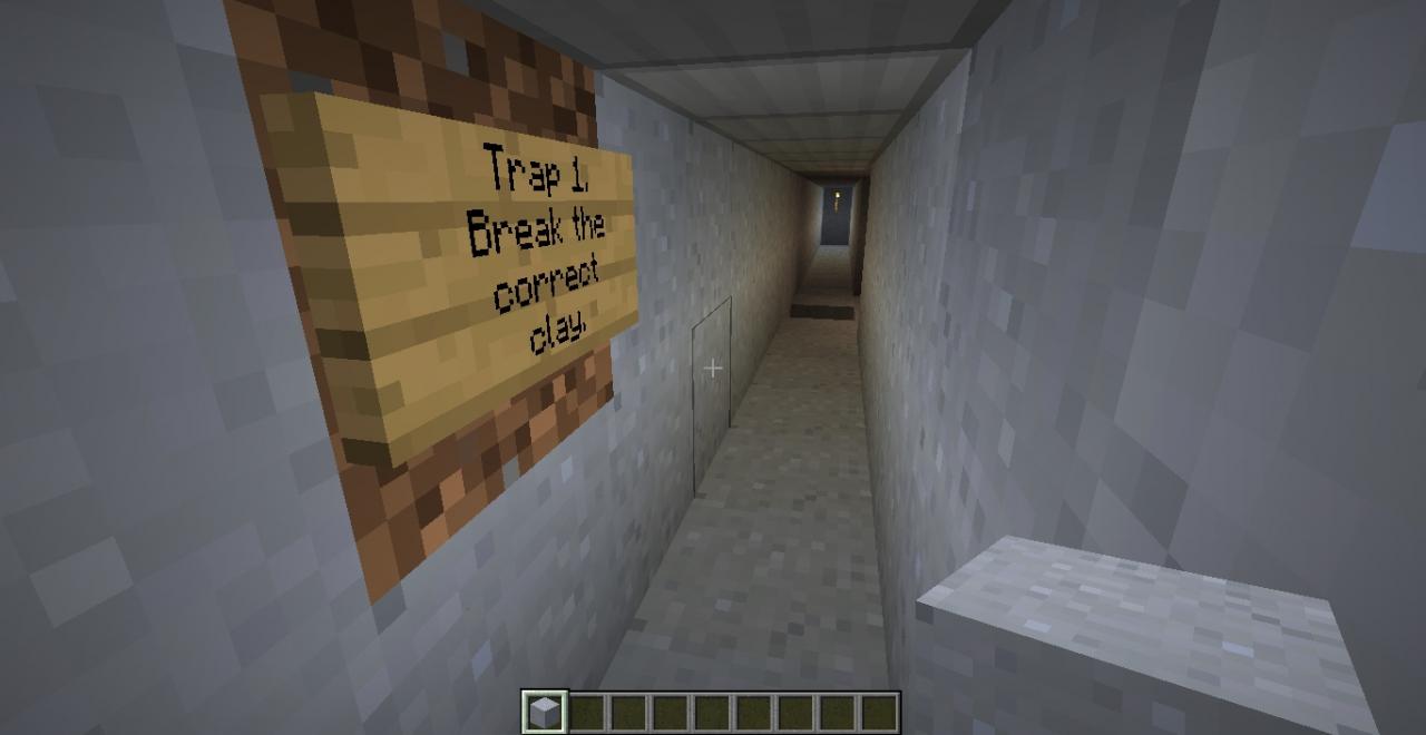 Traps,Traps,Everywhere! Minecraft Map