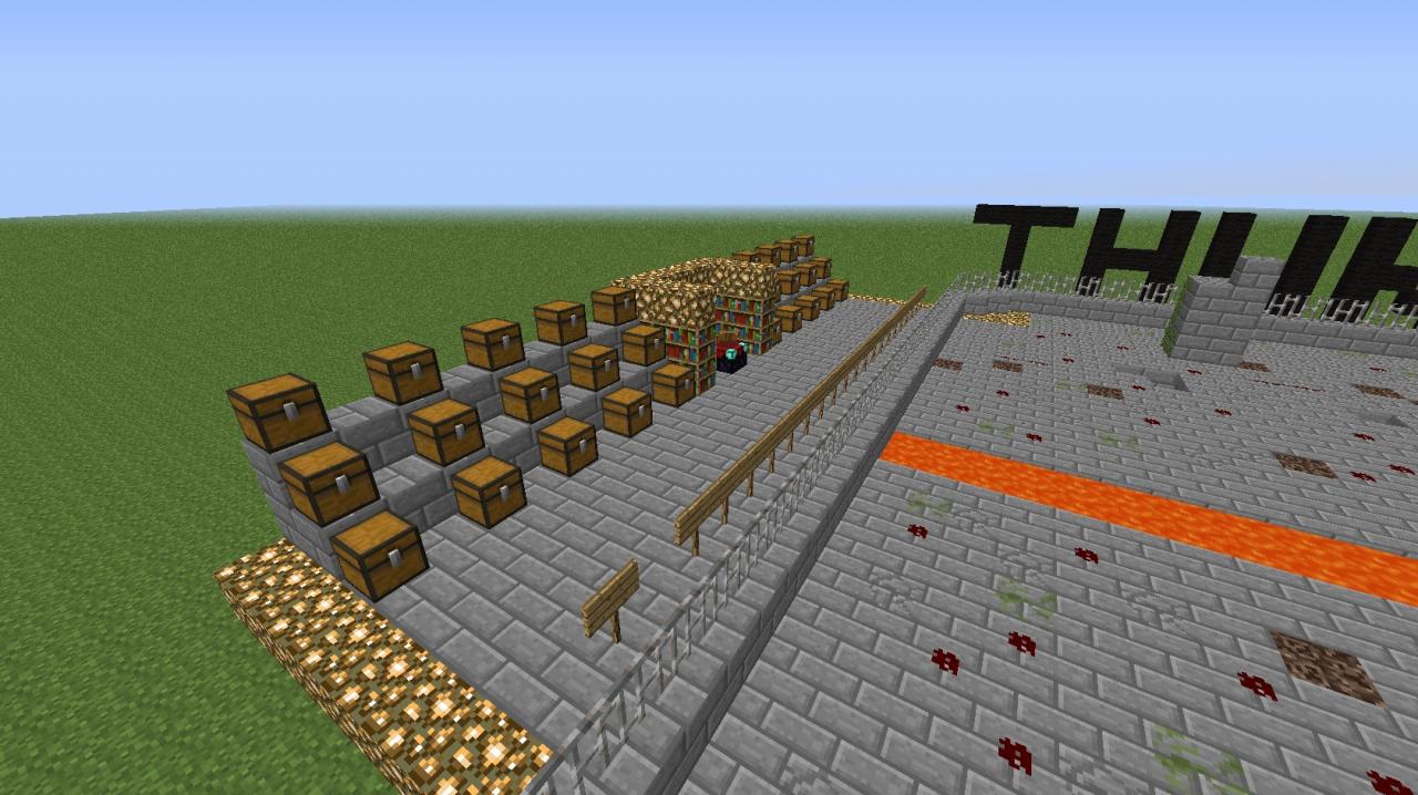 Ultimate ThunderDome! (RoosterTeeth-inspired PVP map) Minecraft Map