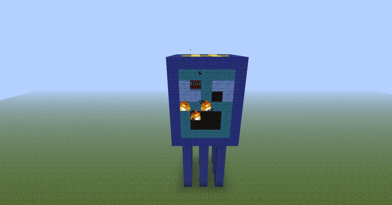 butter robot vs squid Minecraft Map