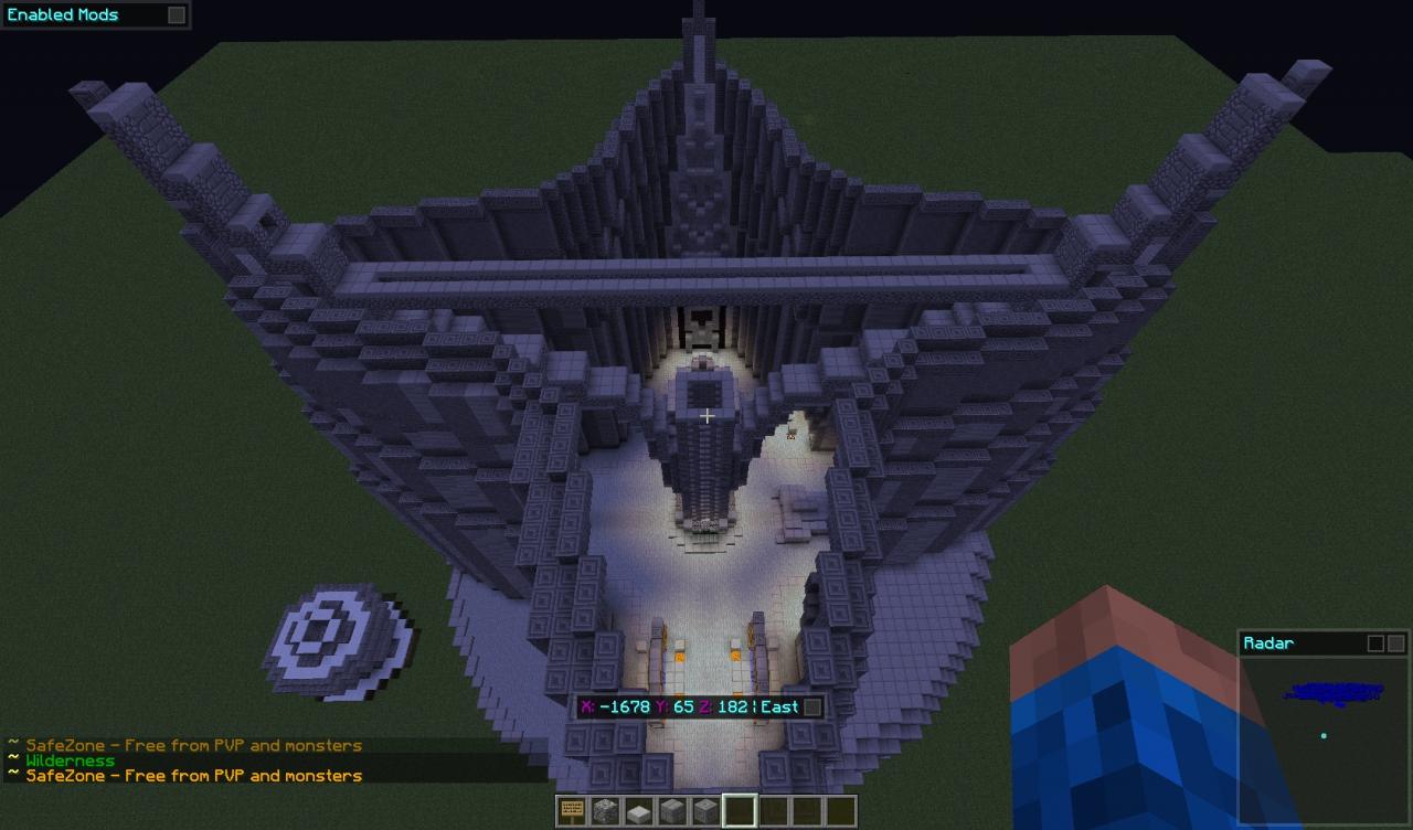 InfiniteRealms - New Spawn Review - [Under-Construction] - 45% done Minecraft Map