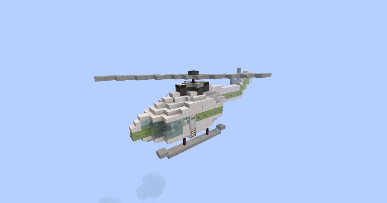Private Helicopter Civil Minecraft Map