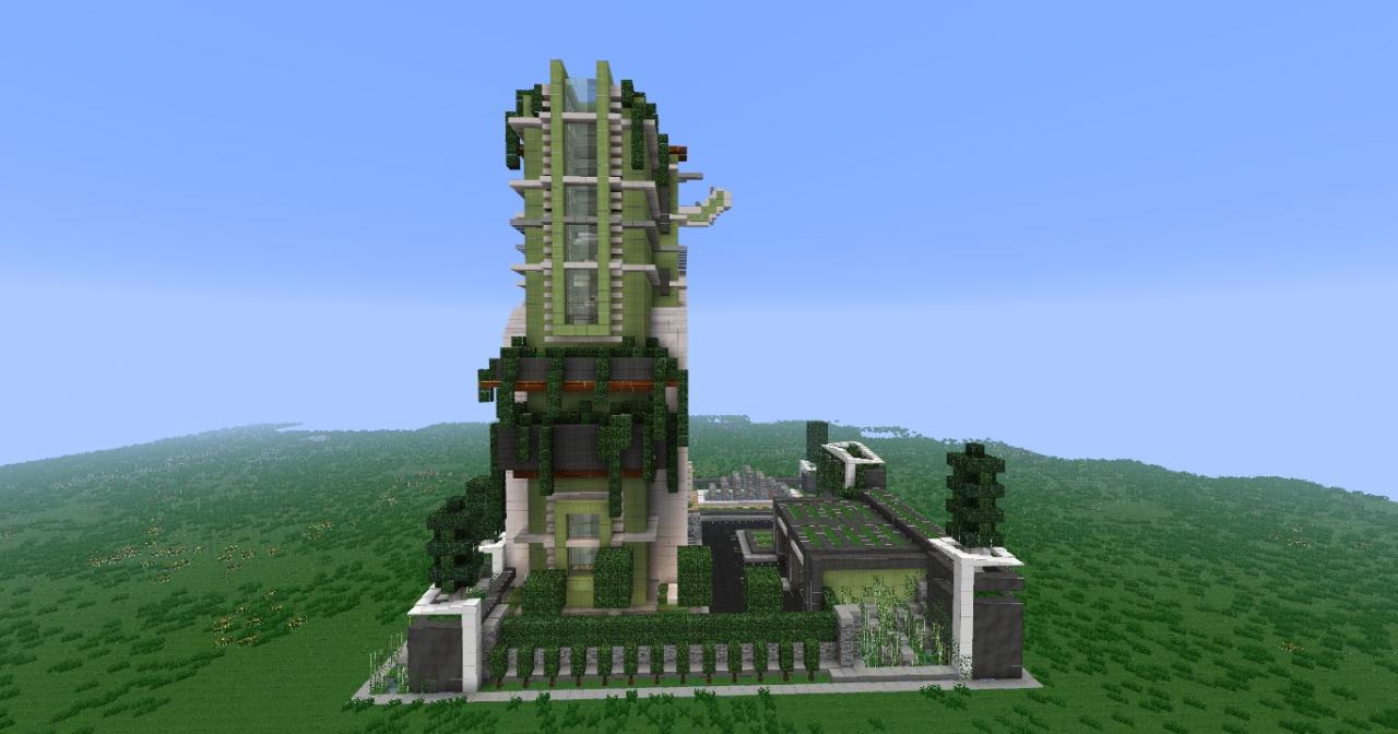 Ultra Modern House Height Minecraft Map