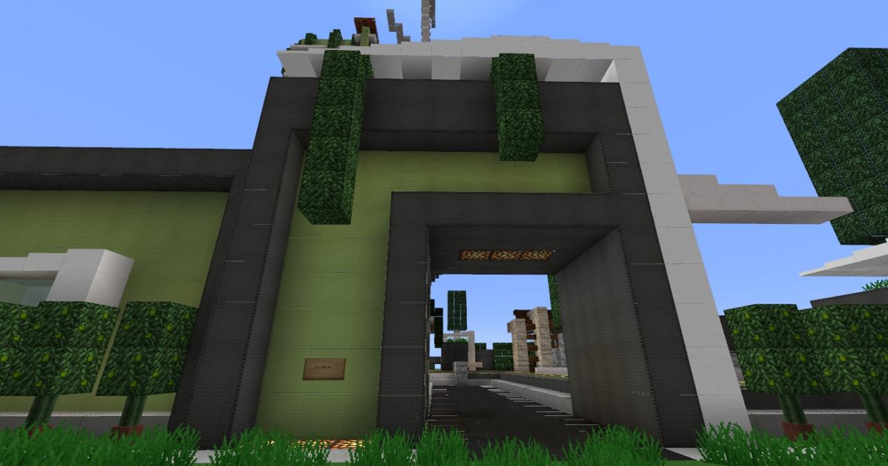 Ultra Modern House Height Minecraft Map