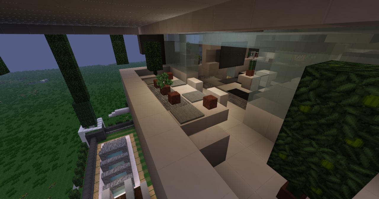 Ultra Modern House Height Minecraft Map